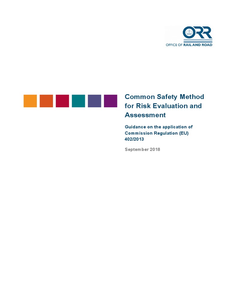 Common Safety Method Guidance | PDF | Risk Management | Risk