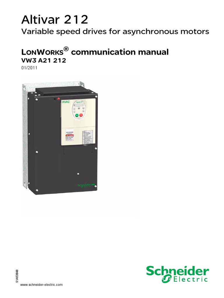 Altivar 212: Variable Speed Drives For Asynchronous Motors L W ...