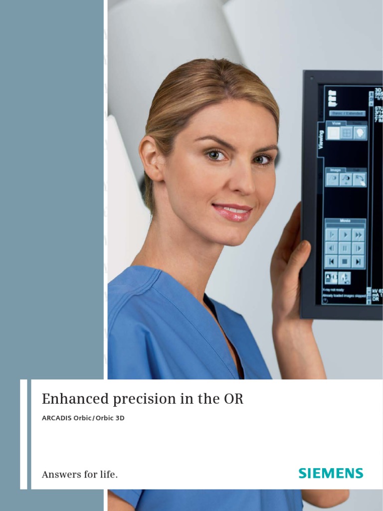 SIEMENS ARCADIS Orbic 3D | PDF | Medical Imaging | Ct Scan