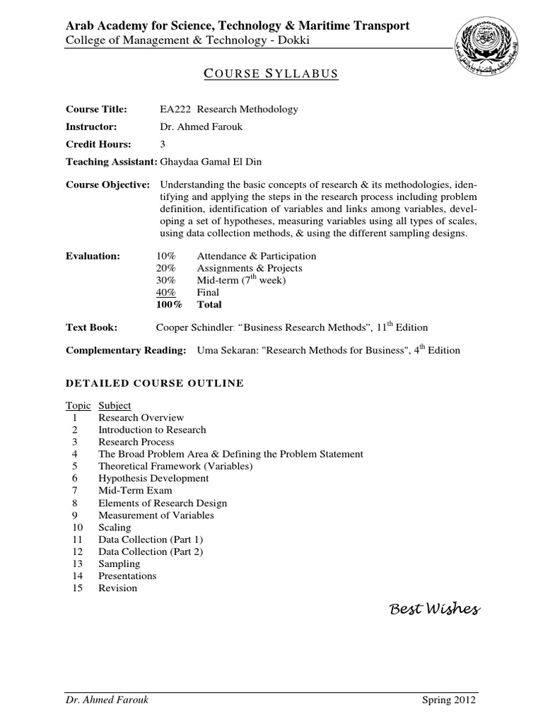 370 - 23855 - EA222 - 2012 - 3 - 1 - 1 - Course Syllabus Research ...