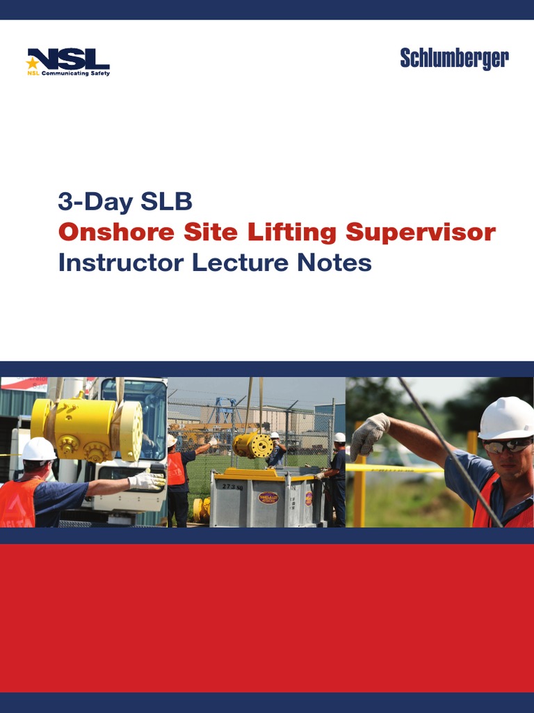 SLB Lifting | PDF | Crane (Machine) | Lever