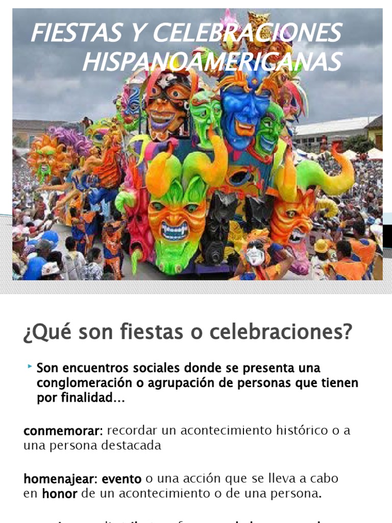 Fiestas y Celebraciones Hispanas | PDF