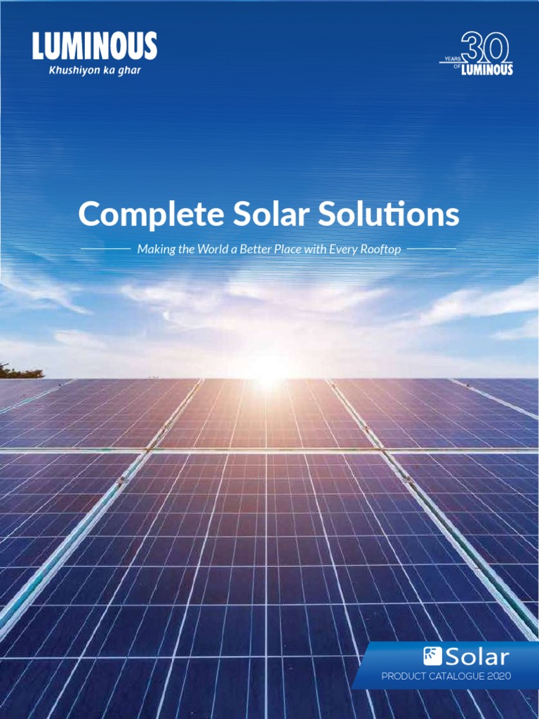 Complete Solar Solutions: Making The World A Better Place With Every ...
