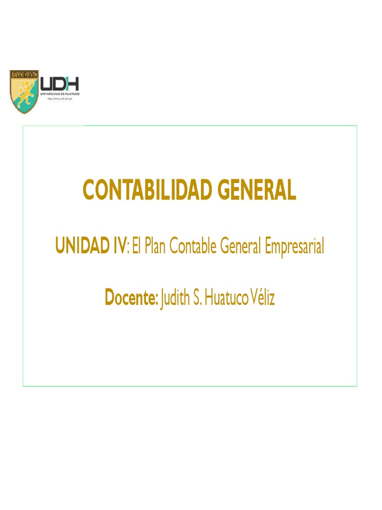 4.-Plan Cotable General Empresarial 2020 | Descargar gratis PDF ...