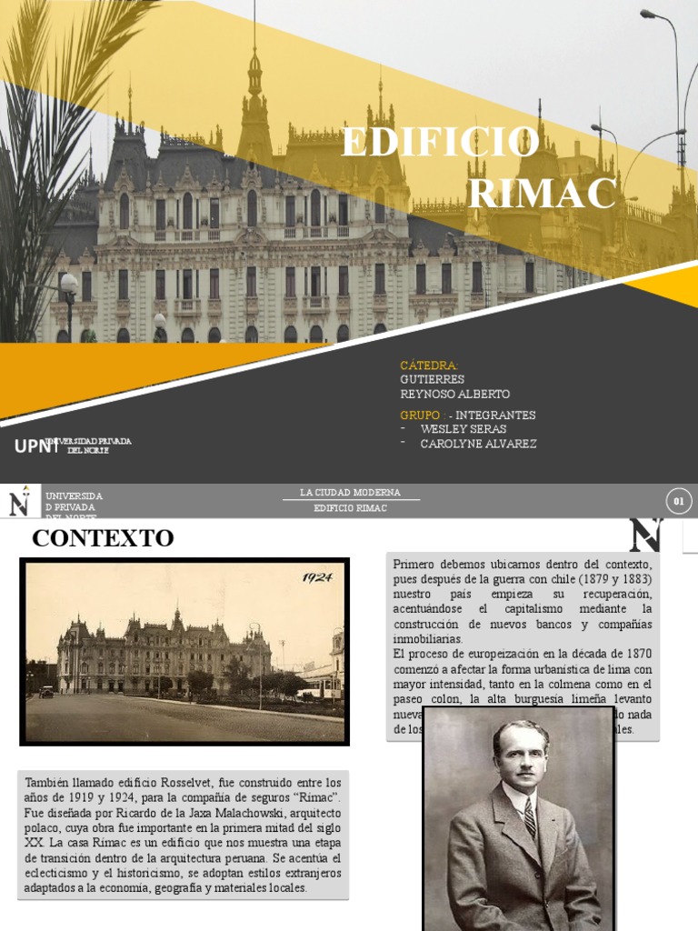 Edificio Rimac | PDF | Lima | Medios de arte