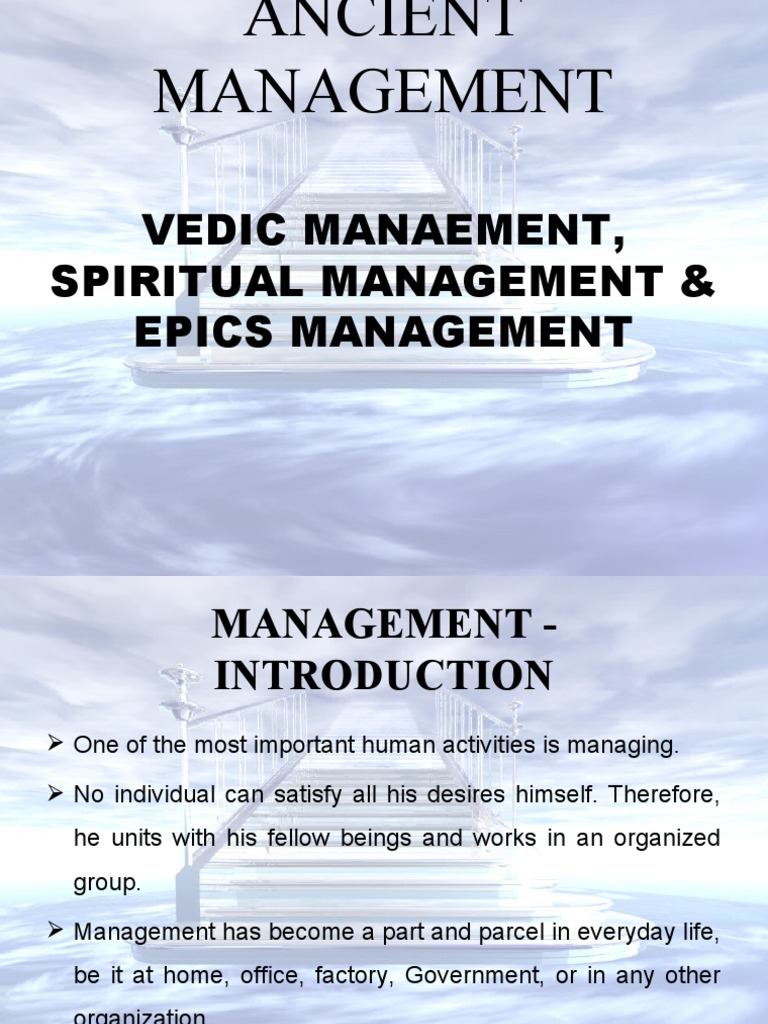 Ancient Management | PDF | Vedas | Rama