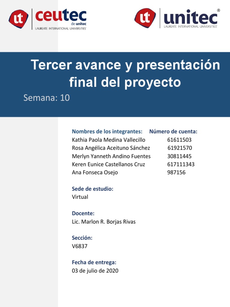 Tarea 10. Presentacion Final de Proyecto | PDF | Negociación | Economias