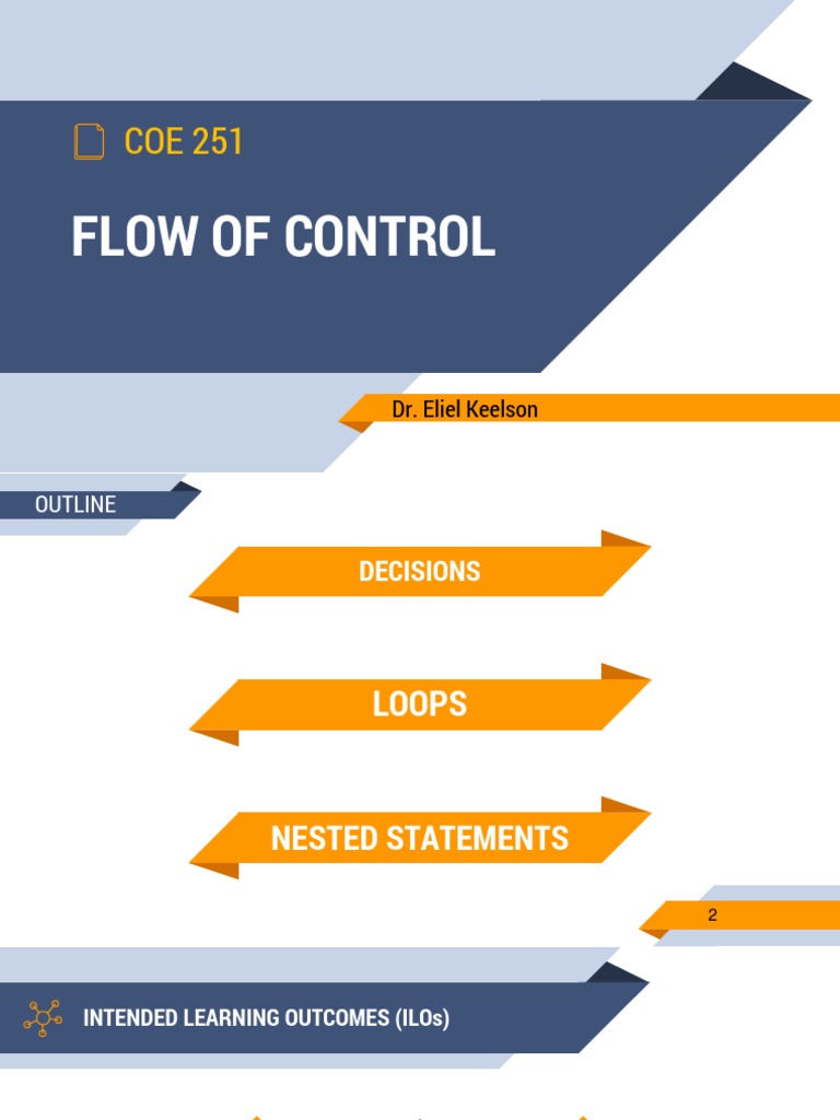 Flow of Control | PDF | Control Flow | Software Development