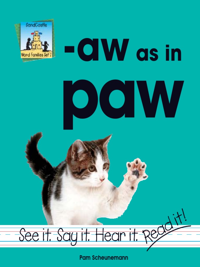 Share Aw - As - in - Paw - 2507 | PDF | Phonics | Books