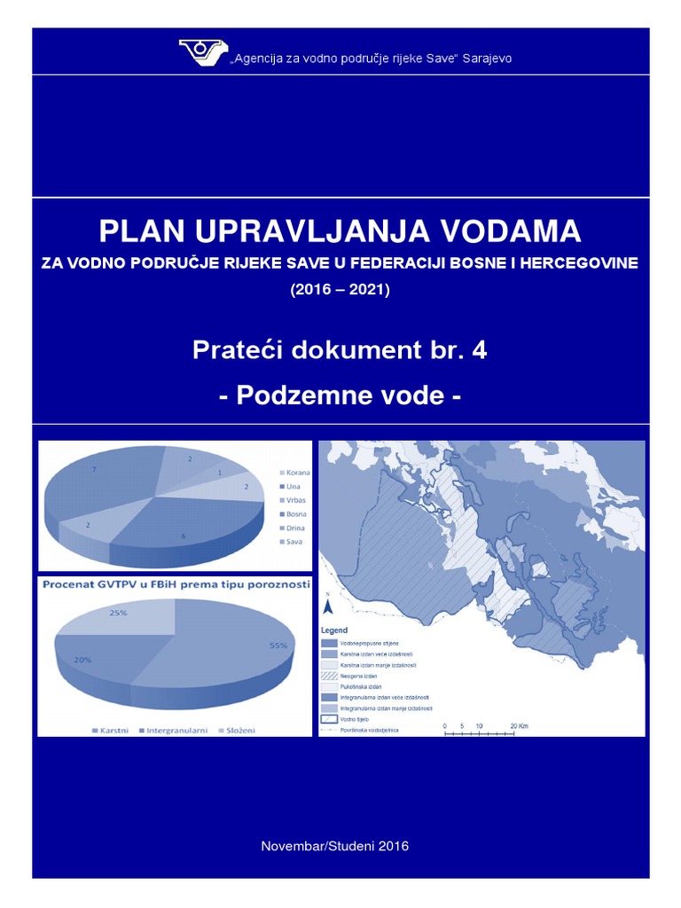 PD4 FBiH Podzemne Vode | PDF