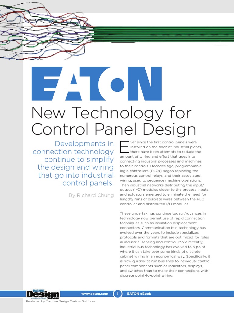 New Technology For Control Panel Design | PDF | Programmable Logic ...
