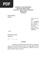 Sample Motion For Leave of Court To File Intervention | PDF ...