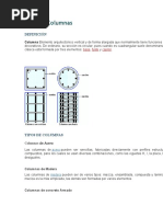 Tipos de Columnas Arquitectónicas | PDF | Columna | Diseño arquitectonico