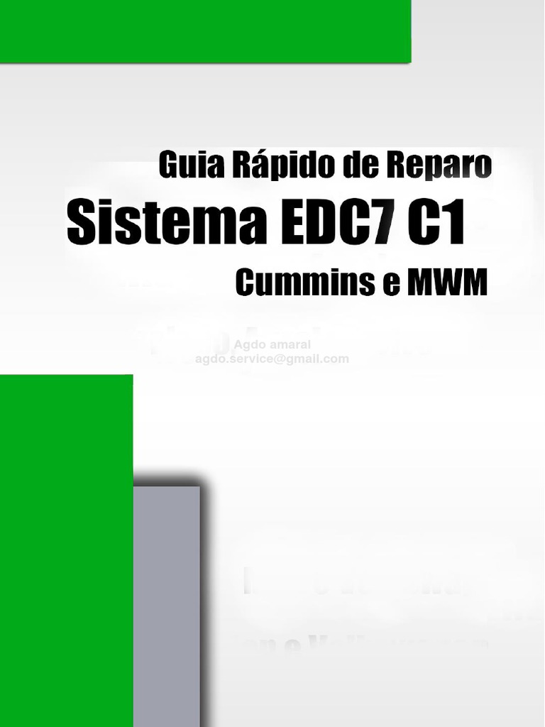 Guia Rápido EDC7 C1/C2: Pinagem e Funções | PDF | Unidade central de ...