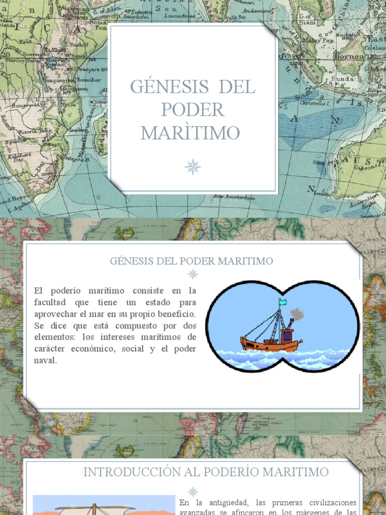 Genesis Del Poder Maritimo | PDF | Mar | Science