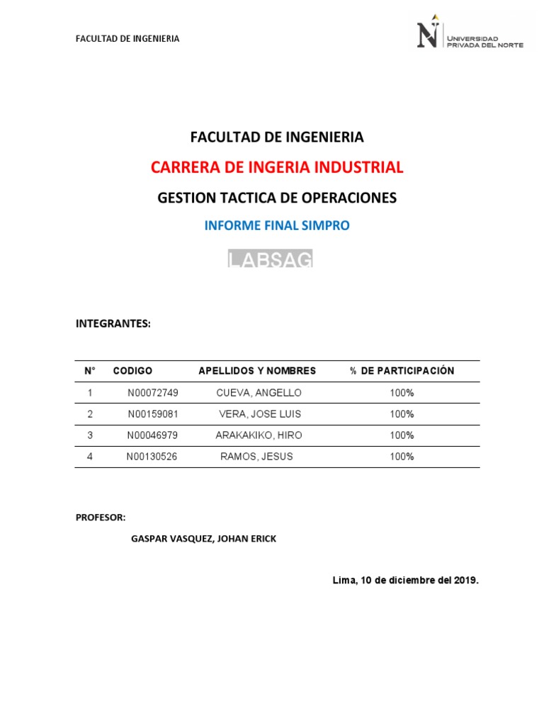 Informe Final Simpro-De Aca Te Guias | PDF