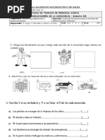 Ficha de Servidores de Mi Comunidad para Primero de Primaria | PDF ...