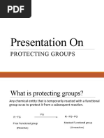 Protecting Groups | PDF | Amine | Organic Chemistry