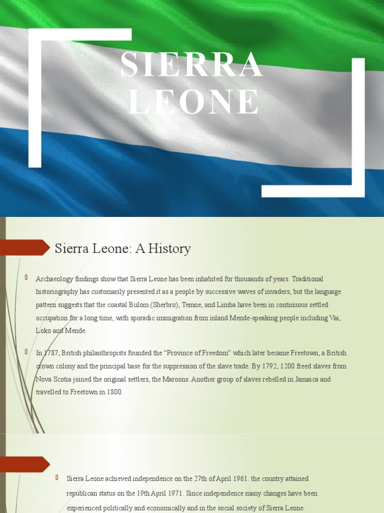 Digital Nomad's Sierra Leone Guide | PDF | Sierra Leone