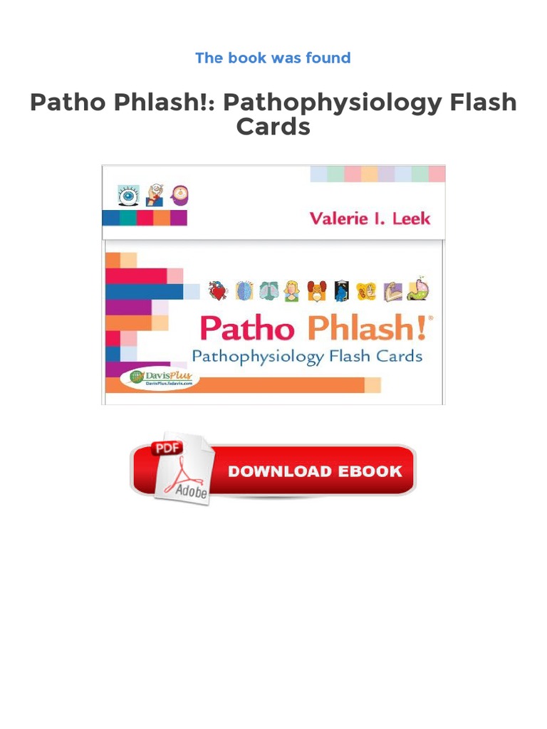 Patho Phlash Pathophysiology Flash Cards Download Free (EPUB, PDF | PDF ...