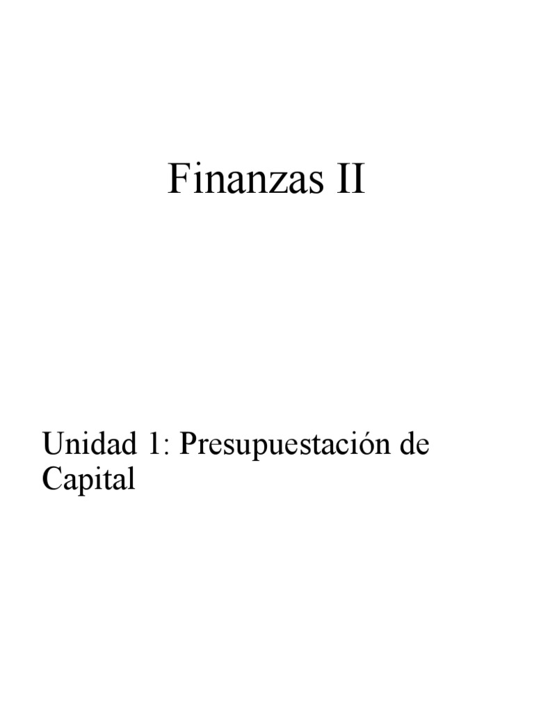 Finanzas II | PDF | Compartir (Finanzas) | Apalancamiento (Finanzas)