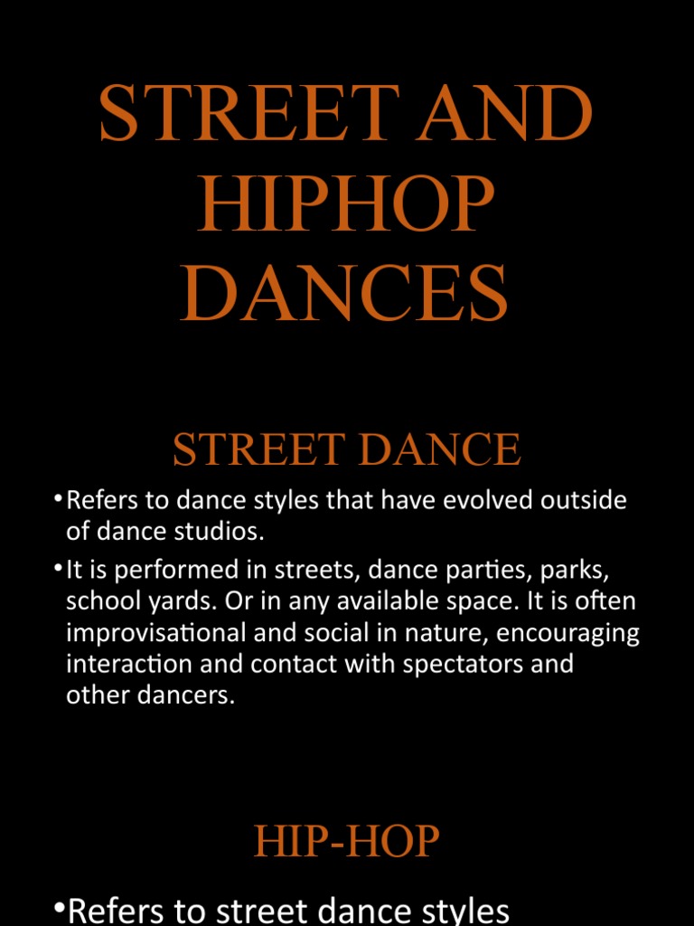 A Comprehensive Guide to Street and Hip-Hop Dance Styles: Origins ...