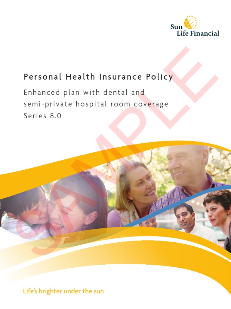 Personal Health Insurance Policy Sample | PDF | Medical Prescription ...