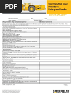 MEWP Pre-Use Inspection Checklist New | PDF | Manufactured Goods ...