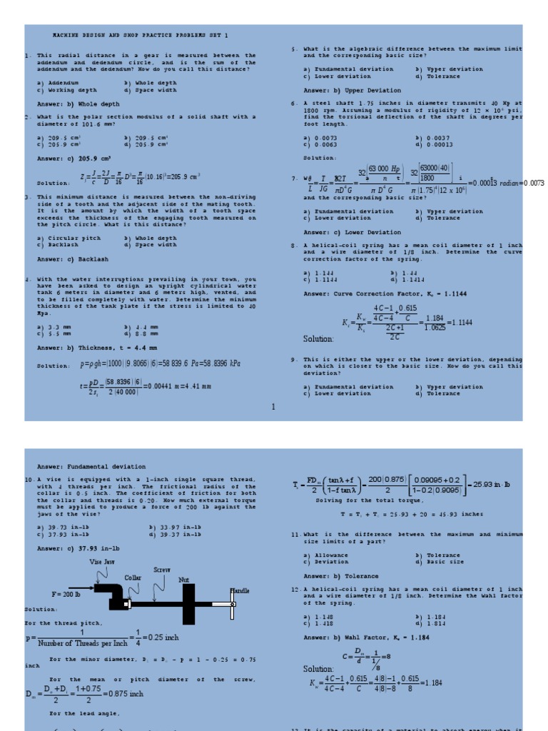 MDSP | PDF | Gear | Bending