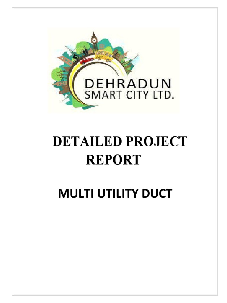 Detailed Project Multi Utility Duct | PDF