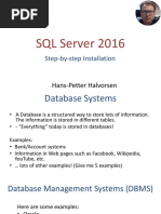 SQL Server Management Studio (SSMS) Tutorial-Microsoft Docs | PDF | Microsoft Sql Server | Databases