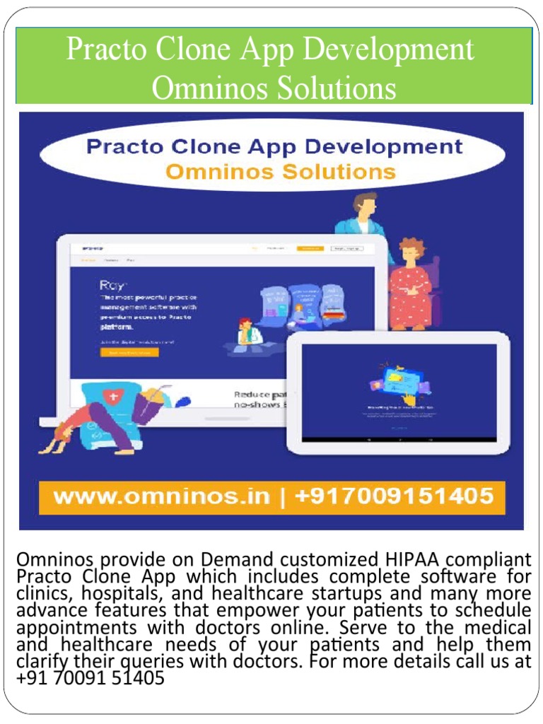 Practo Clone App Development - Omninos Solutions | PDF