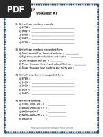 Grade 1 Revision Worksheet Shapes | PDF | Teaching Methods & Materials