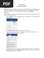 Word 2016 - Getting Started With Word (NOTA 1) | PDF | Microsoft Word | Computer Science