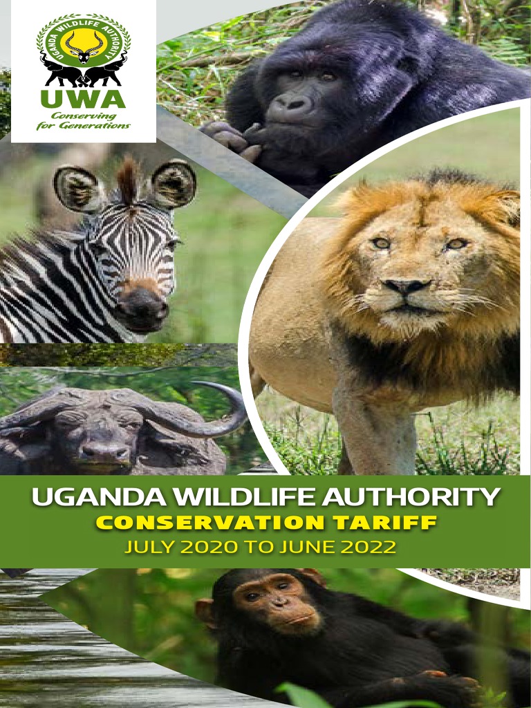 Uganda Wildlife Authority: Conservation Tariff | PDF | Nature