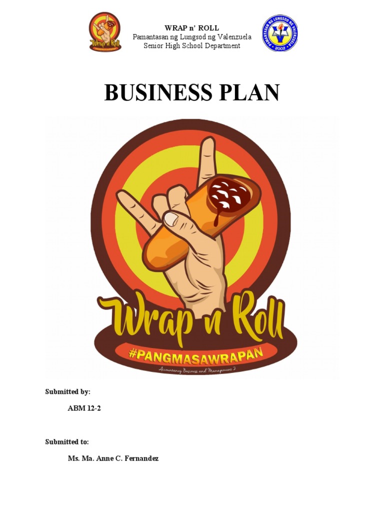 Business Plan: Wrap N' Roll | PDF | Foods | Cuisine