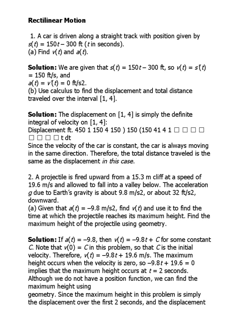 Physics | PDF | Velocity | Acceleration