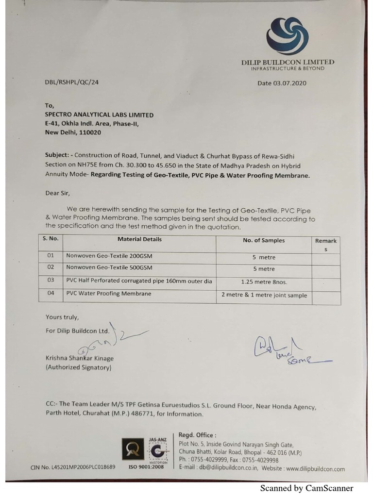 Membrane Testing | PDF