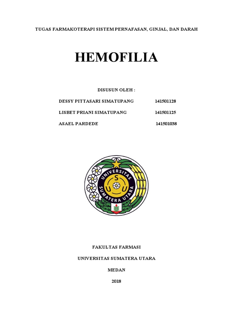 Makalah - Hemofilia | PDF