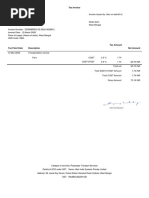 Uber Sample Bill | PDF
