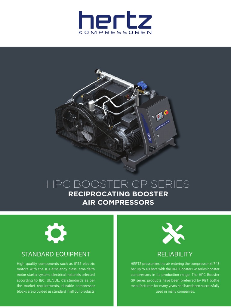 Hertz Booster Compressor | PDF | Valve | Piston