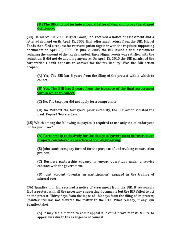 Notice Assessment | PDF | Taxpayer | Taxes
