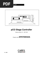 Carel PCO3 User Manual | PDF | Relay | Power Inverter