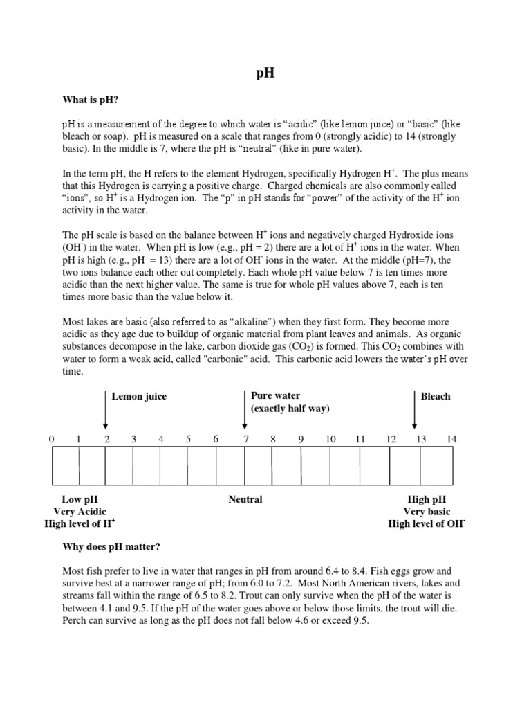 What Is PH? | PDF | Ph | Carbon Dioxide