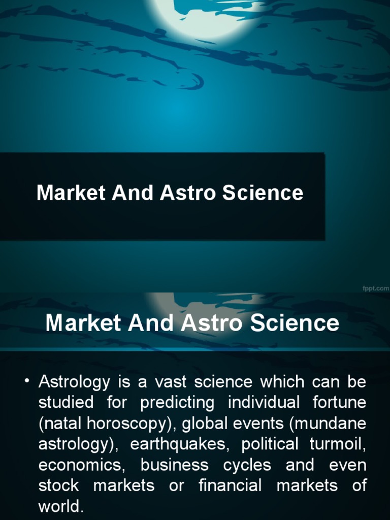 Market and Astro Science | Download Free PDF | Physical Sciences ...