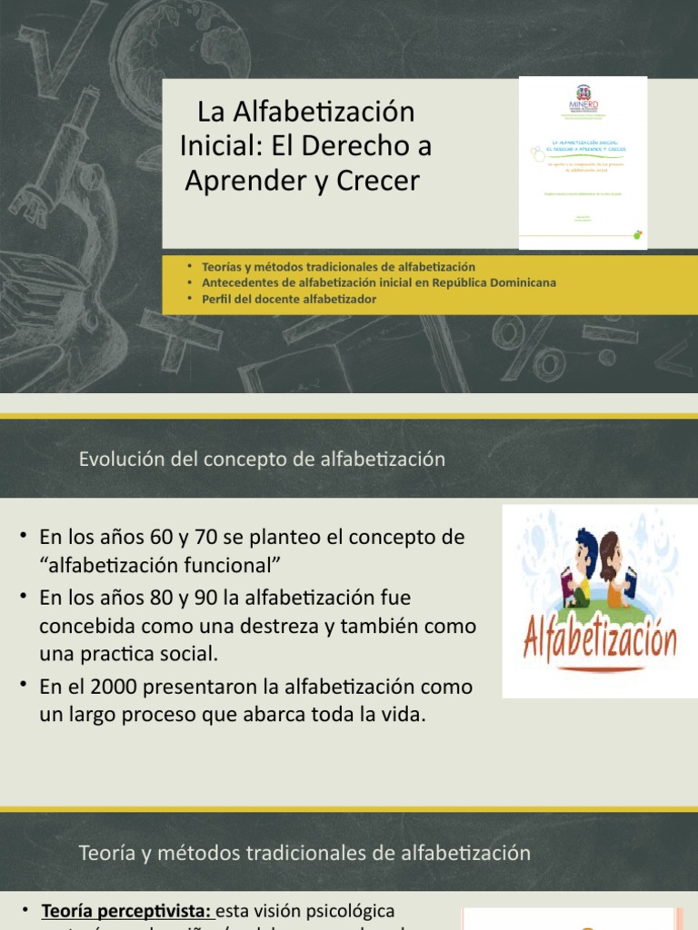 Alfabetizacion Inicial en Primer Ciclo Nivel Primario | PDF ...