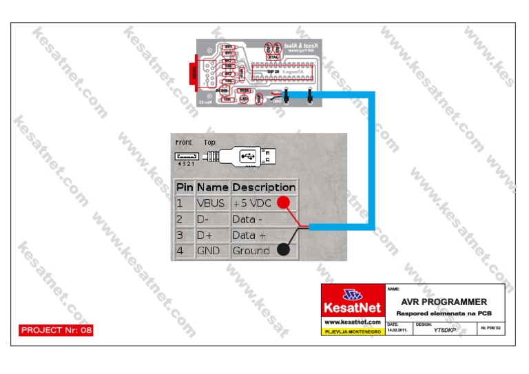 Avr Programmer Layout | PDF