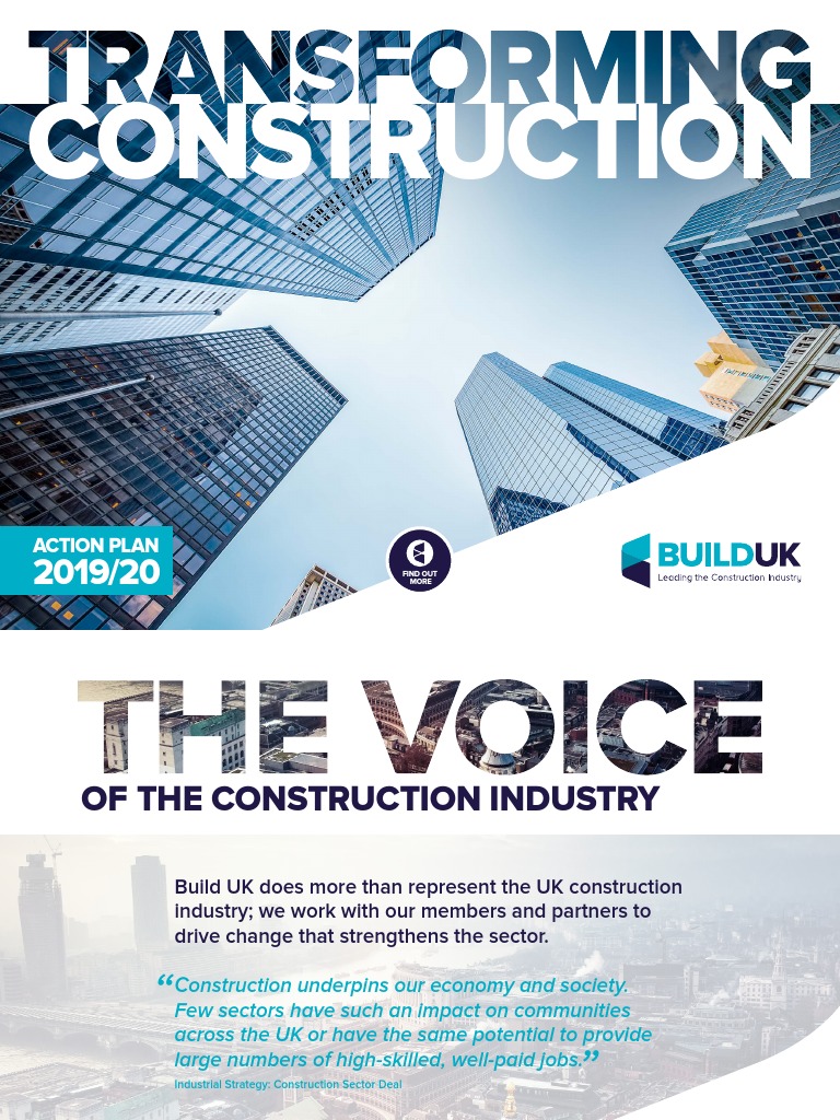 Build UK 2019/20 Action Plan: Driving Positive Change Across the UK ...