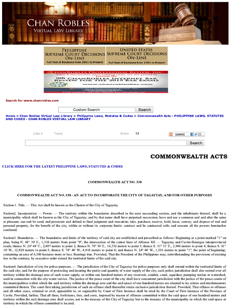 Tagaytay City Rules | PDF