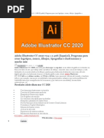 Adobe Illustrator CC 2024 | PDF | Ilustrador Adobe | Diseño gráfico